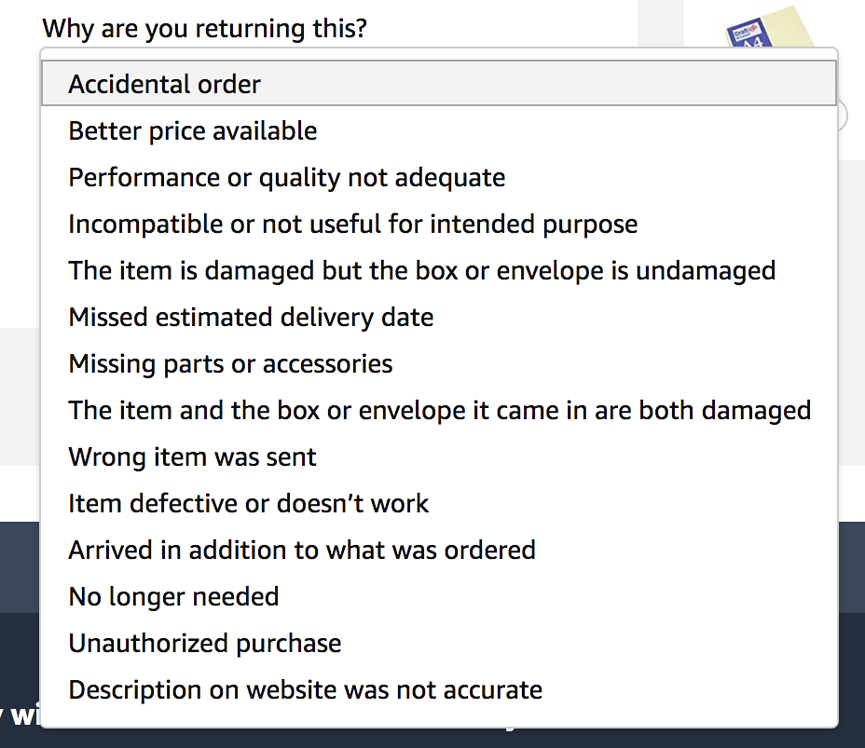 Is this the reason why buyers often select 'Item not as descibed on ...