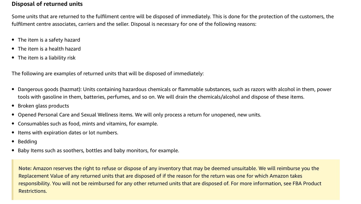 Customer damaged - Order Management, Shipping, Feedback & Returns ...