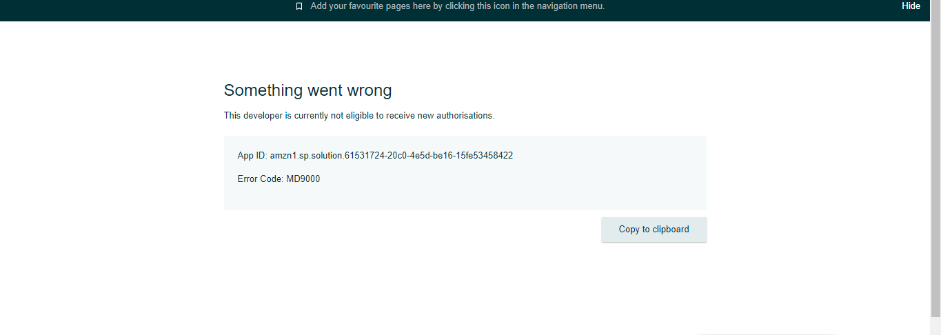 Amazon sp-api redirect url issue