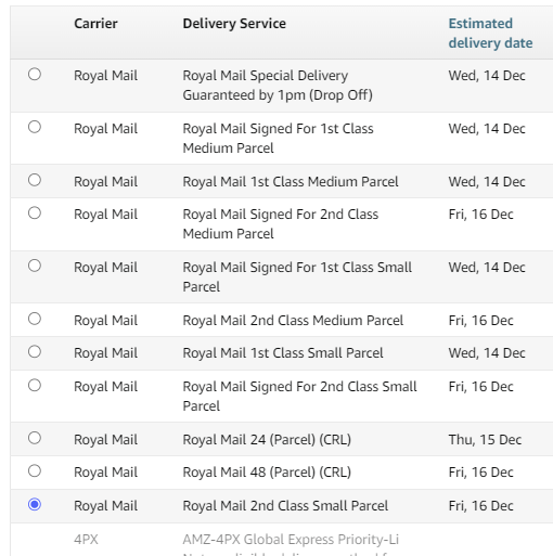 RM 24 Tracked Vanished as an option