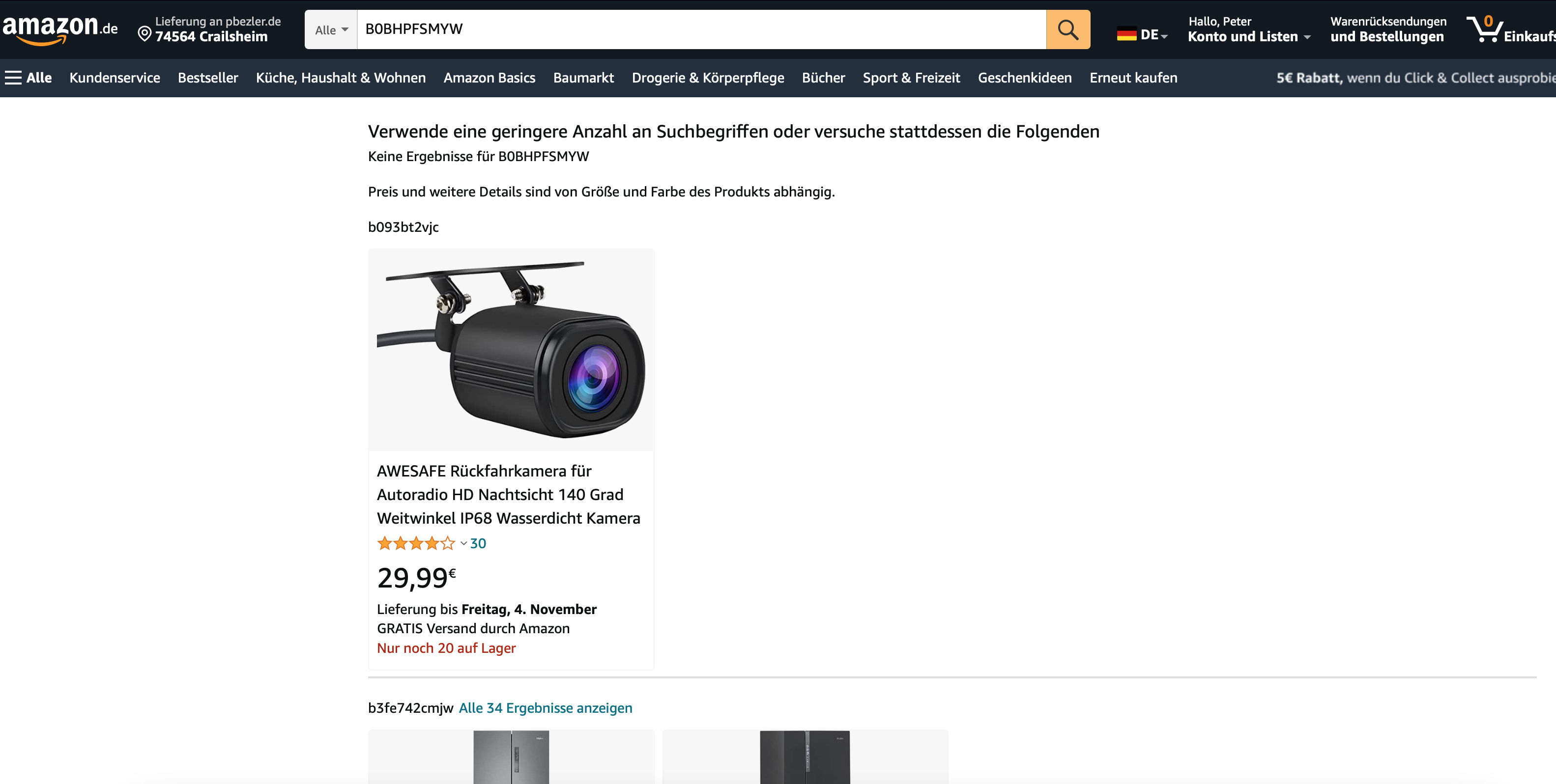 Artikel wird nicht verkauft