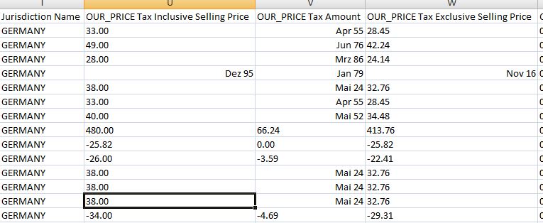 Amazon CSV-Datei richtig umwandeln in Excel