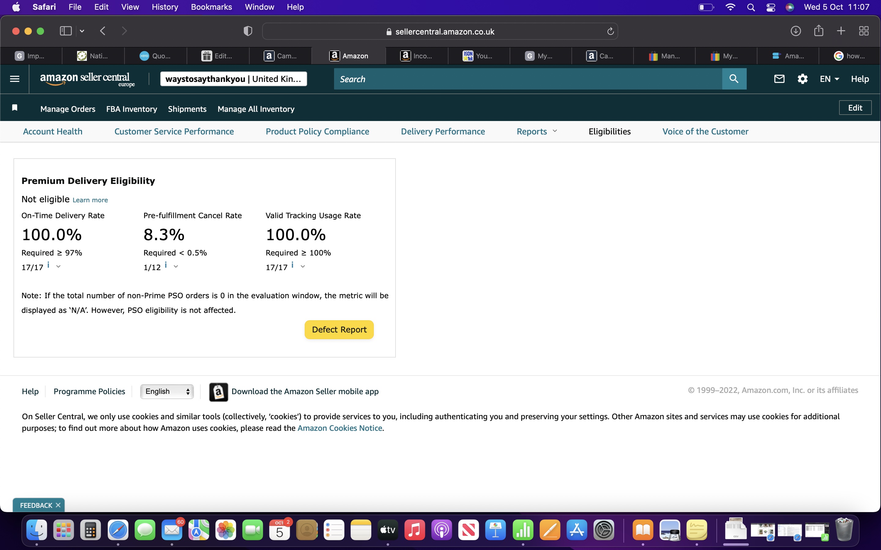Incorrect Valid Tracking Rates Royal Mail